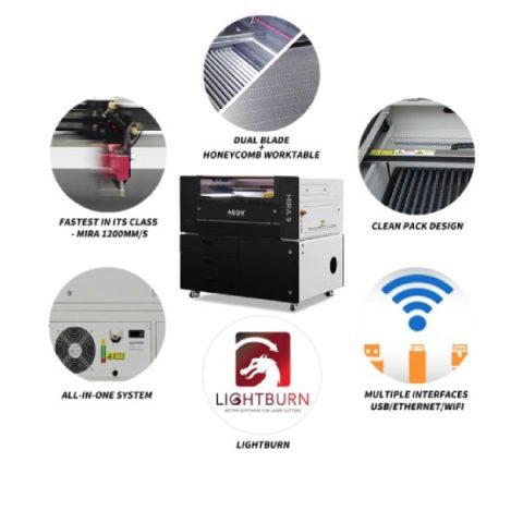 MIRA 9 – Pro CO2 Laser Cutter & Engraving Machine (900mm x 600mm) | AEON NZ