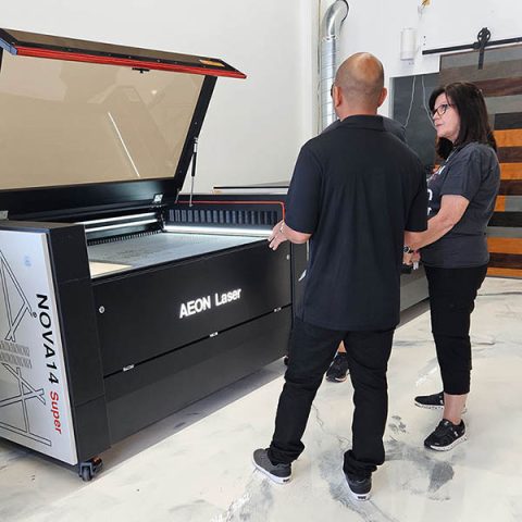 MIRA 7S Redline – Pro CO2 Laser Cutter & Engraving Machine | AEON NZ